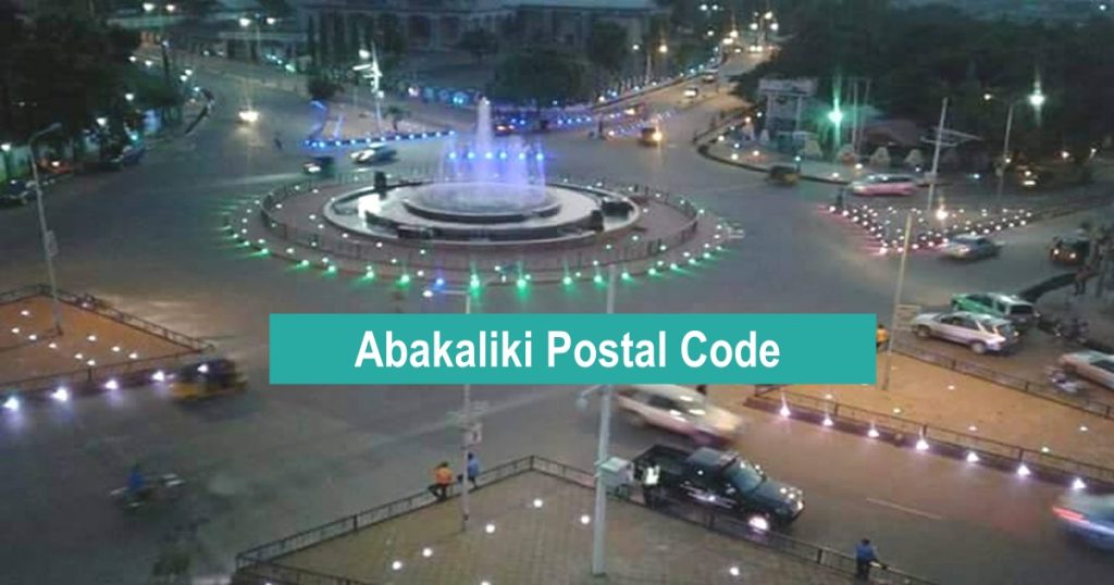 Postal Code For Abakaliki, Post Office Address