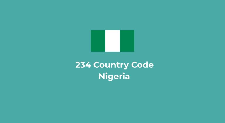 234 Country Code Nigeria (Dial Area Code) - NgnPostal