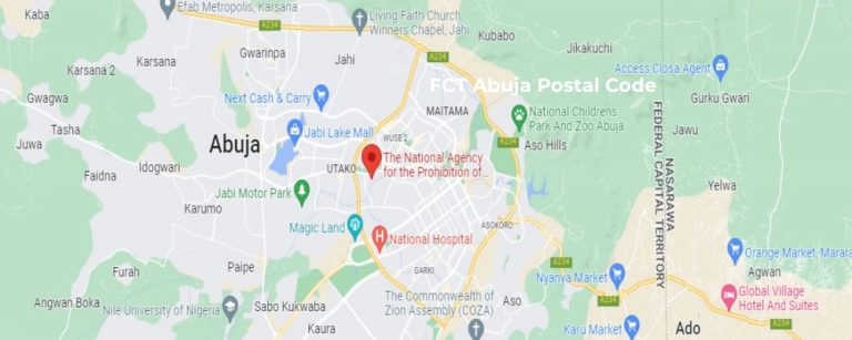 FCT Abuja Postal Code Comprehensive List - NgnPostal