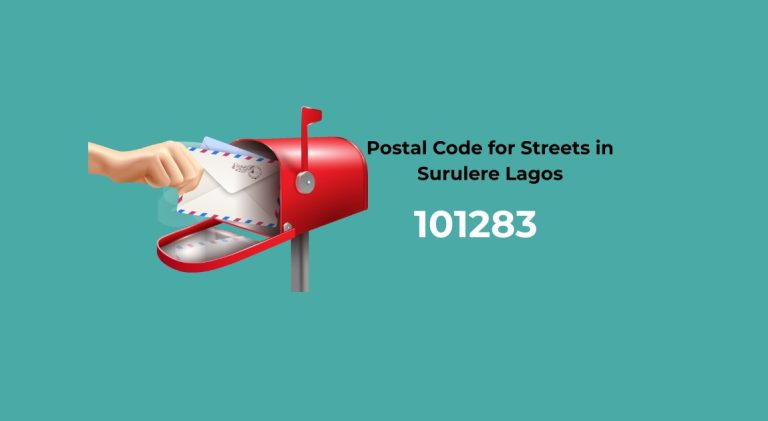 Postal Code for Streets in Surulere Lagos - ZIP Code