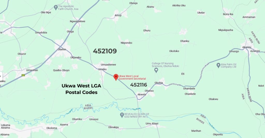 List Of 81 Ukwa West LGA Postal Codes - NgnPostal