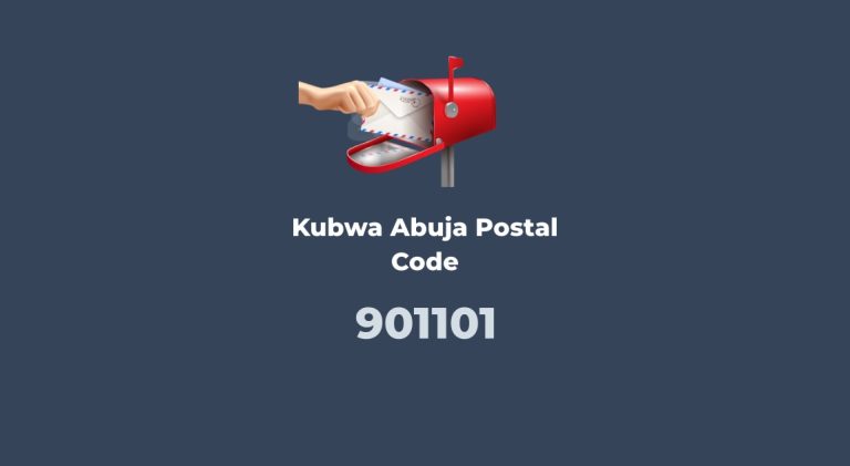 Kubwa Abuja Postal Code for All Streets