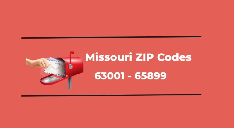 List of Missouri ZIP Codes by City