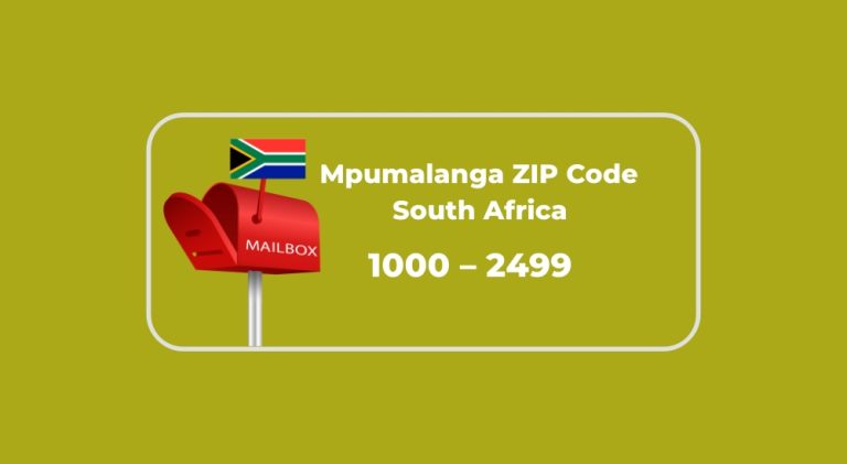 Mpumalanga ZIP Code South Africa - NgnPostal