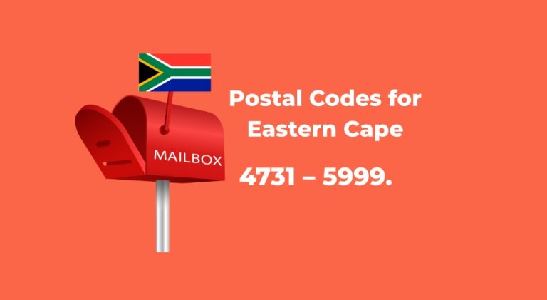 List of 14 Postal Codes for Eastern Cape