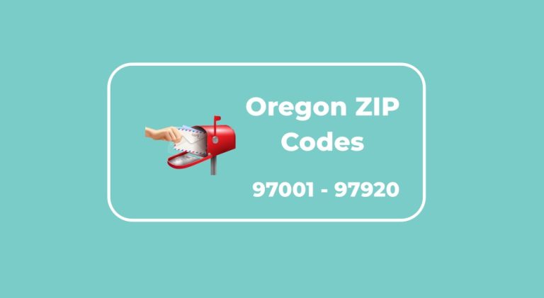 List of Oregon ZIP Codes and Cities